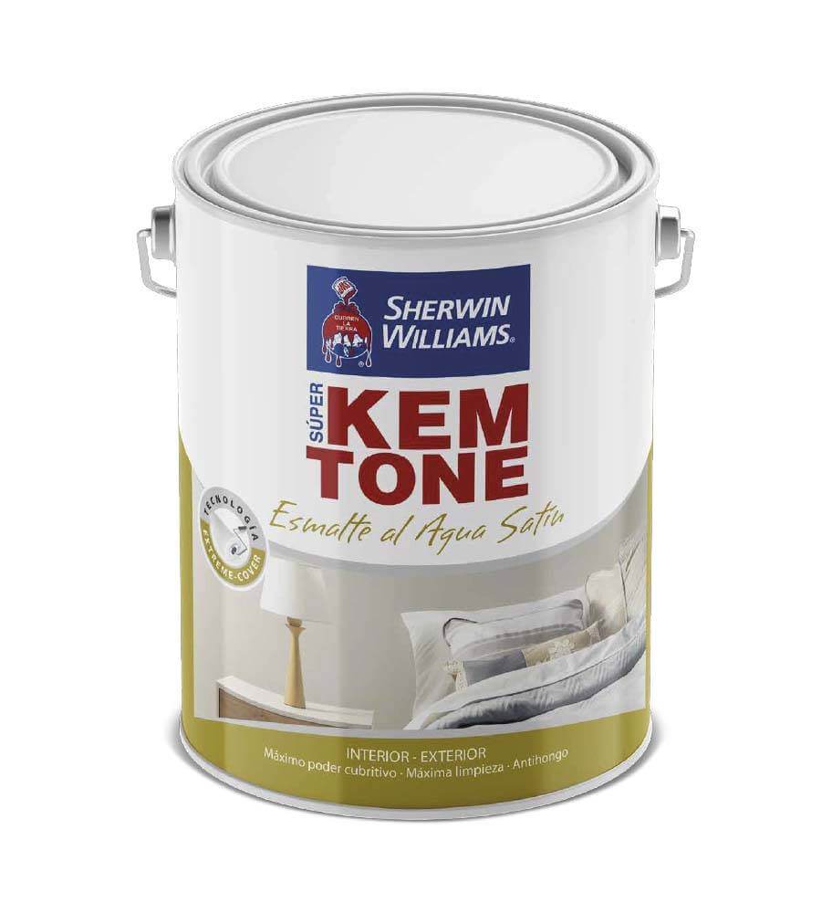 Esmalte al Agua Super Kem Tone Satin Tineta - wallcolor Esmalte al Agua Super Kem Tone Satin Tineta - wallcolor